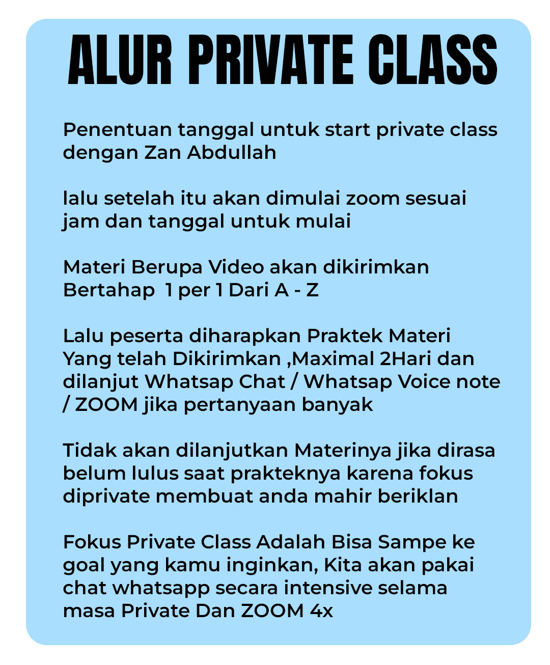 Private Class online – spso